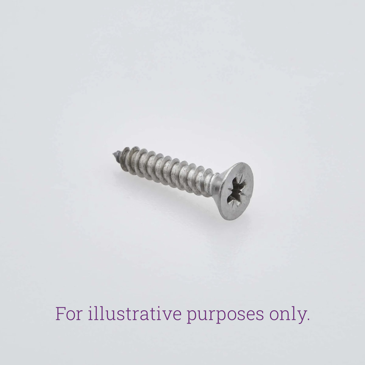 Countersunk (CSK) Head Pozidriv Steel Wood Screw. No. 10 x 3/4 in ...